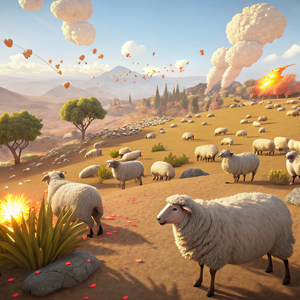 Crazy Cattle 3D - Ultimate Sheep Battle Royale Game | Play Online & Unblocked